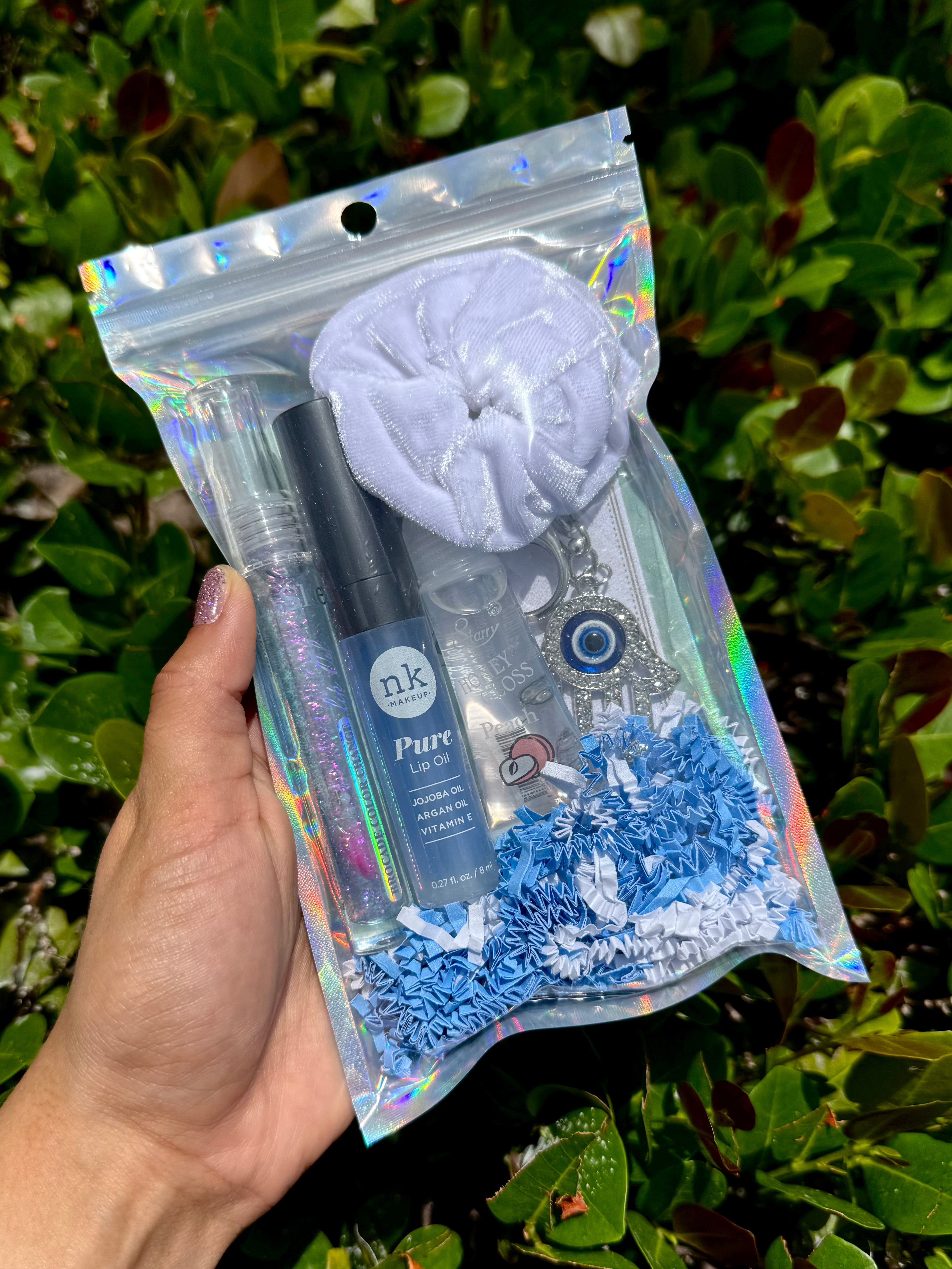 Blueberry & Sliver Evil Eye 🧿 Bundle – GlamGoodsbyGabby